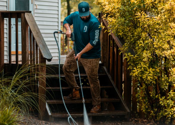 Will Pressure Washing with Bleach Kill Plants?